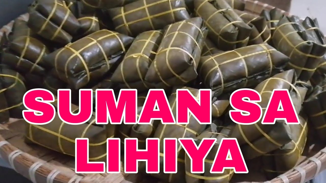 HOW TO COOK SUMANG MAGKAYAKAP | SUMAN SA LIHIYA - YouTube