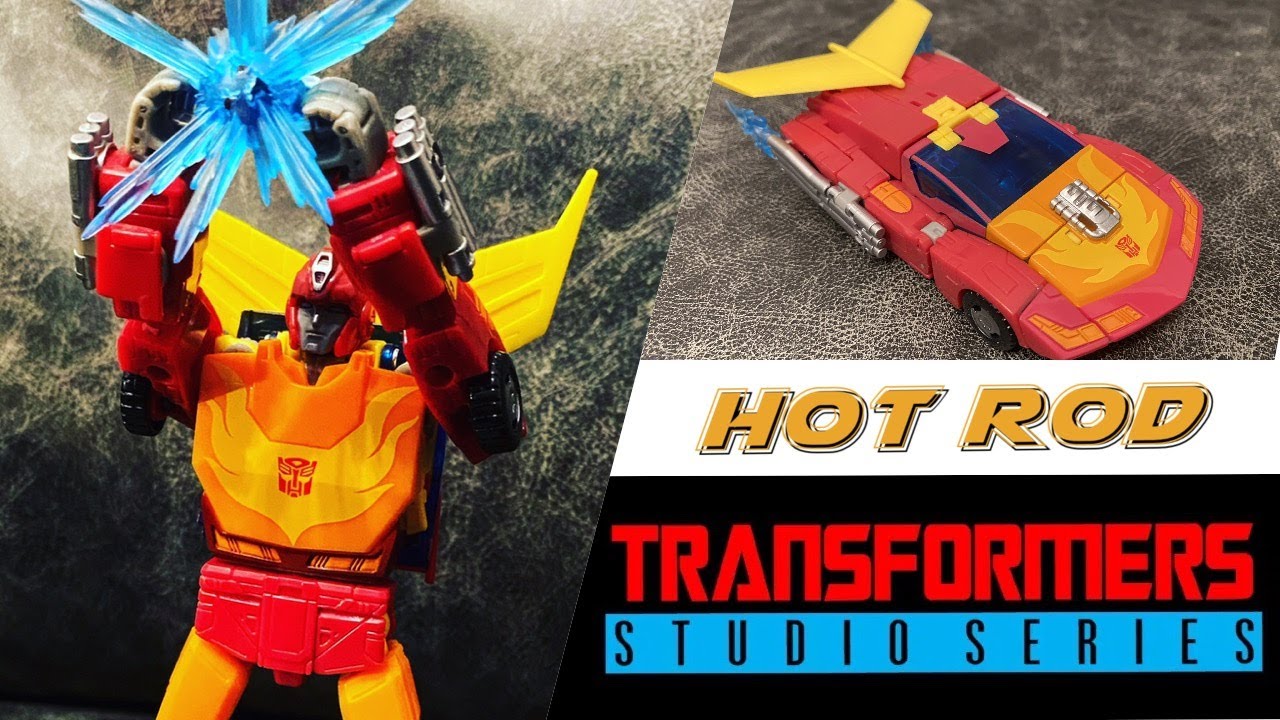 Transformers Studio Series 86 Hot Rod - YouTube