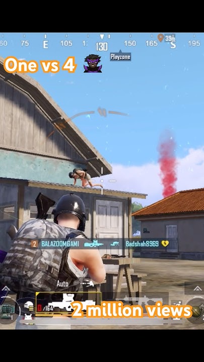 PUBG one vs 4 #pubg #pubgmobile #reels #bgmi #gaming - YouTube