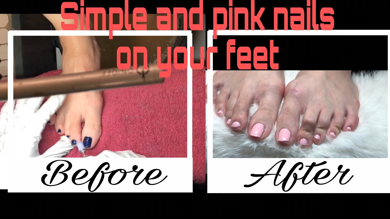 Before and after feet 🦶 scrub and soak 🛁 (time lapse) - YouTube