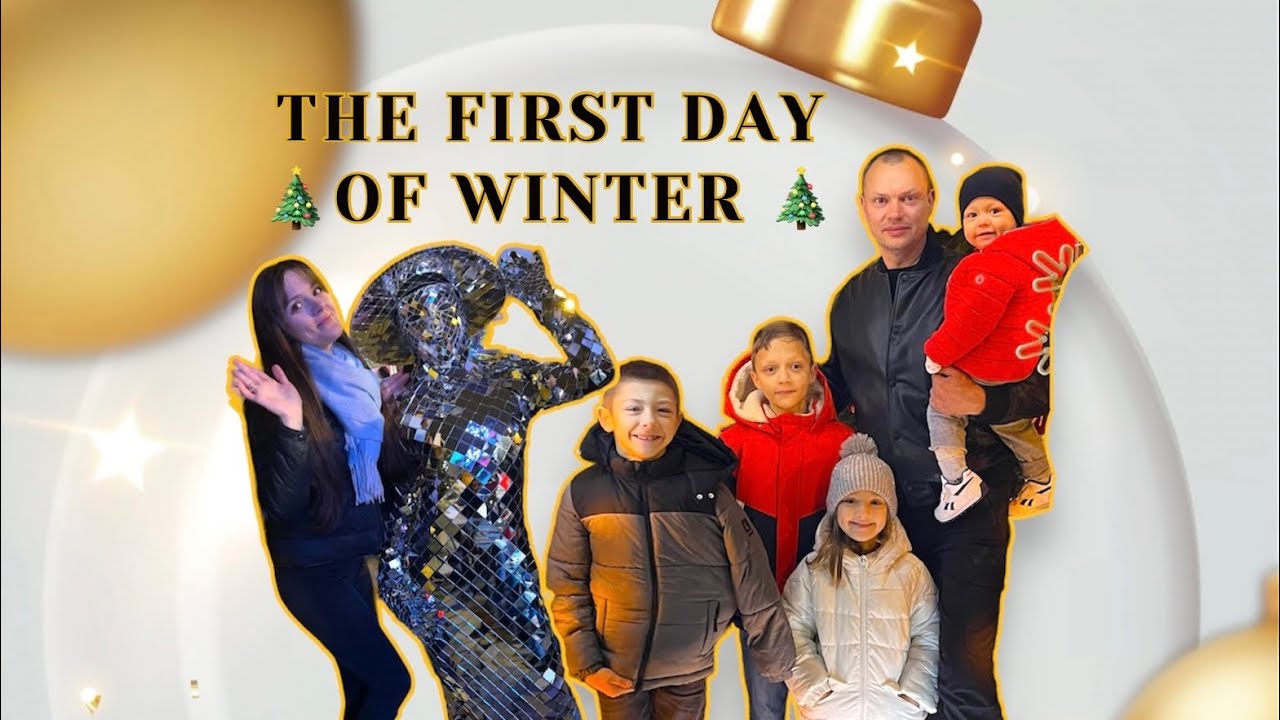 The first day of winter, the opening of the New Year's fair 2023🎄 - YouTube