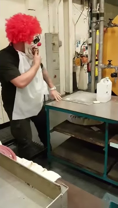 Clowning around at work - YouTube