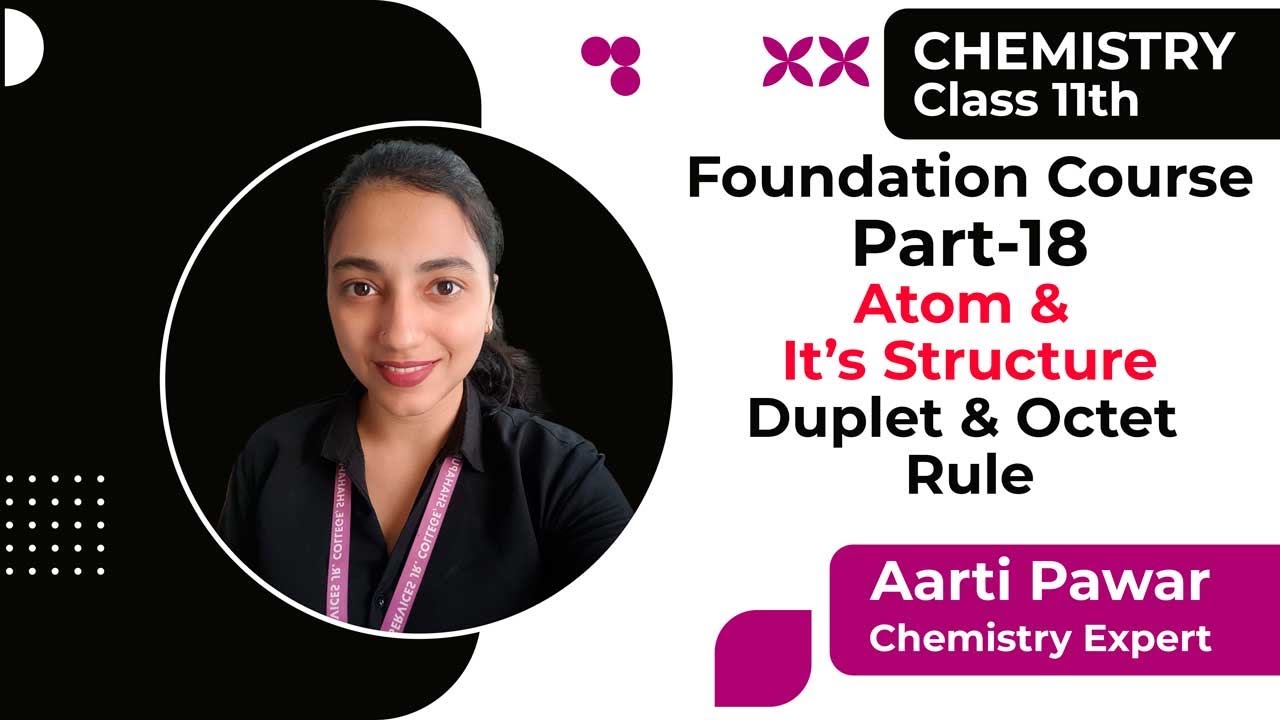 Foundation Course Part -18 | Atom and Its Structure | Duplet and Octet ...