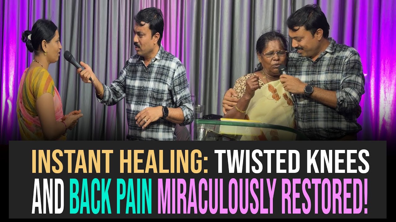 Instant Healing: Twisted Knees and Back Pain Miraculously Restored ...