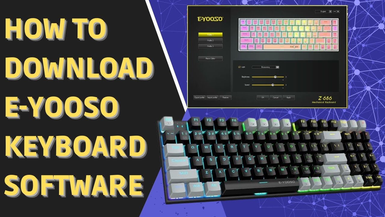 How to Download E-YOOSO Keyboard Software! - YouTube