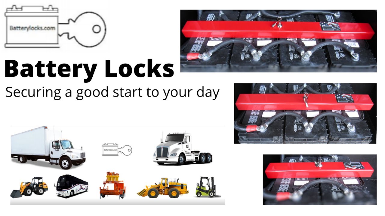 how to install medium and heavy truck batteries with a battery lock ...