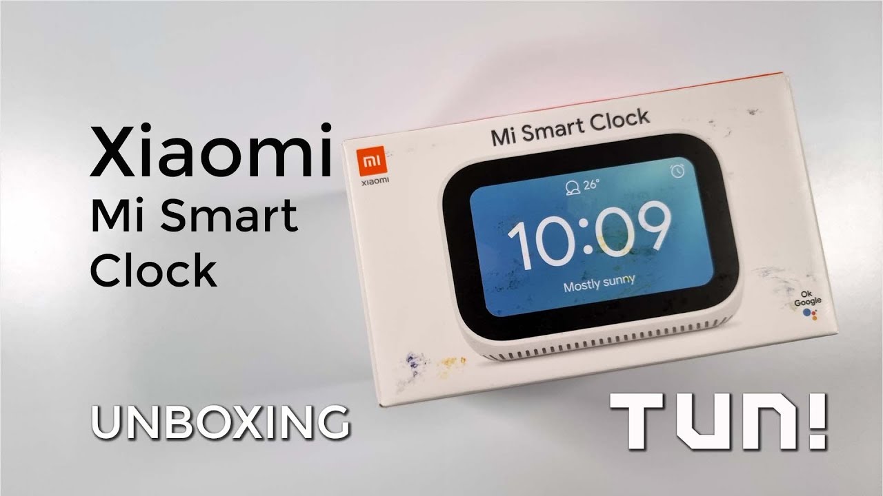 Xiaomi Mi Smart Clock Unboxing - YouTube