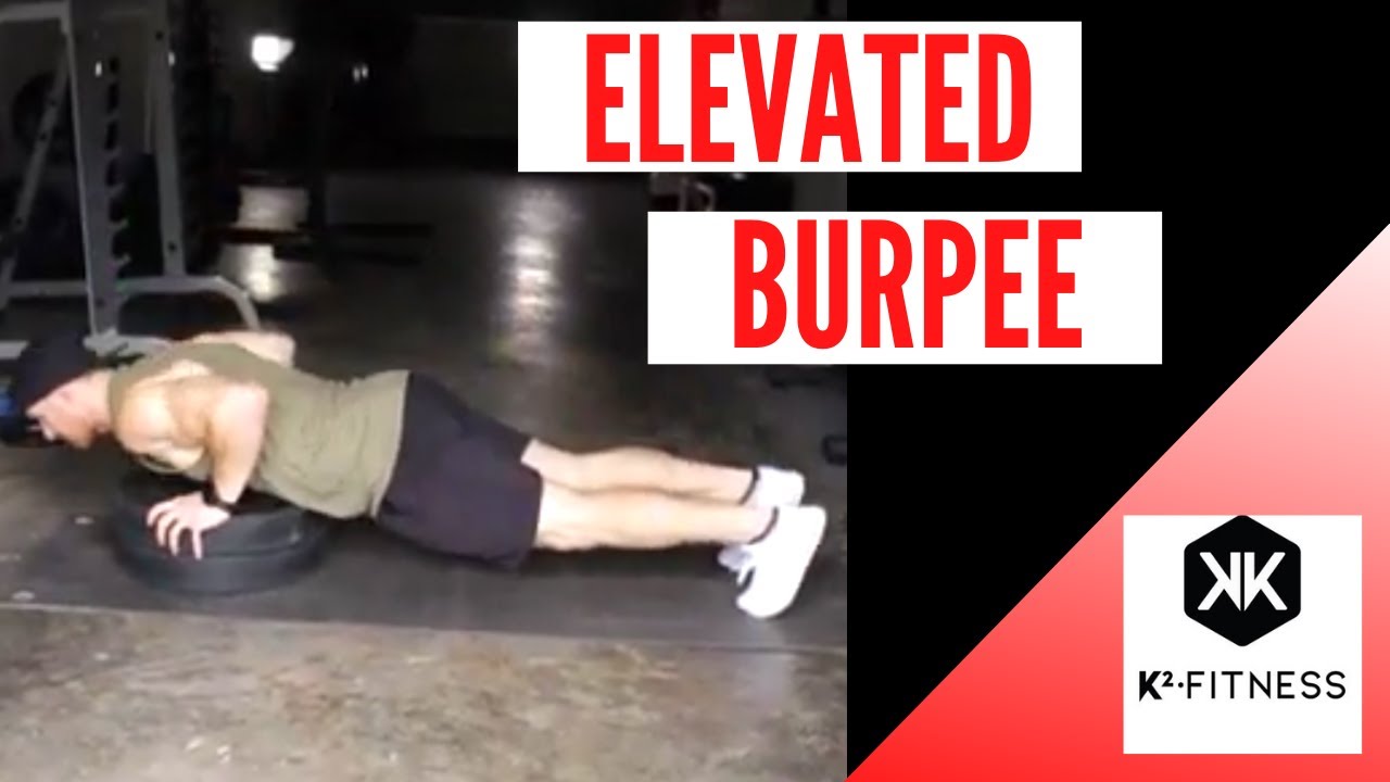 How to Modify a Burpee | Elevated Burpee | K Squared Fitness - YouTube