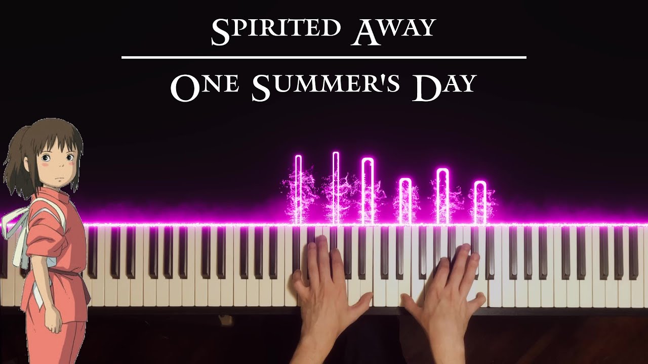 Spirited Away - One Summers Day (Piano) - YouTube