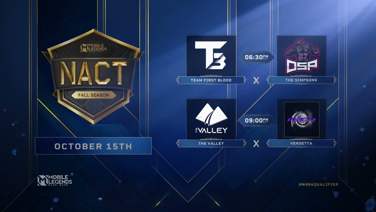 The NACT Semifinals start soon! | NACT | Mobile Legends: Bang Bang ...