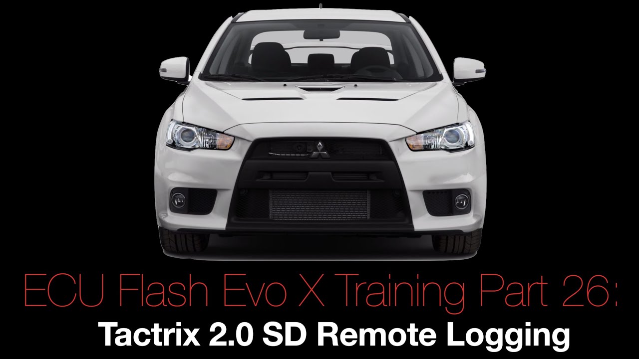 Evo X Ecu Flash Training Course Part 26: Tactrix 2.0 SD Card Logging ...