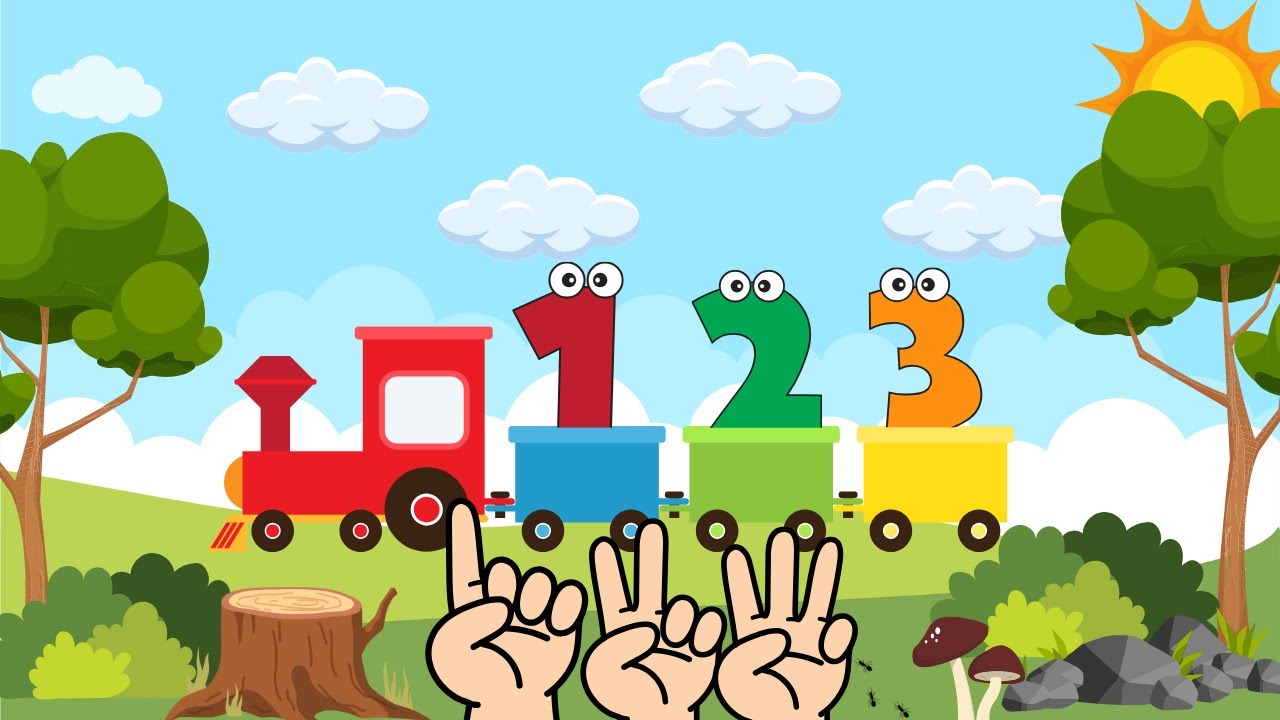 123 poem for kids / kids poem / kids nursery rhyme - YouTube