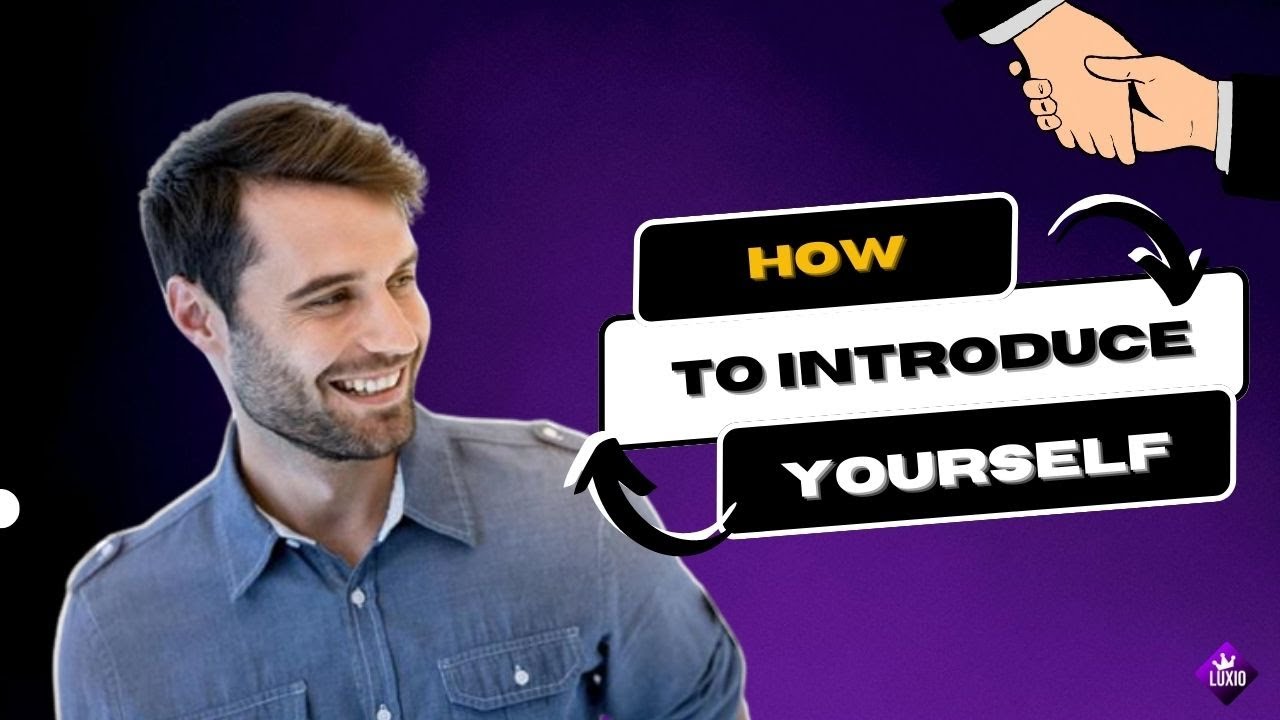 How To Introduce Yourself 2023 (To Someone You Like) - YouTube
