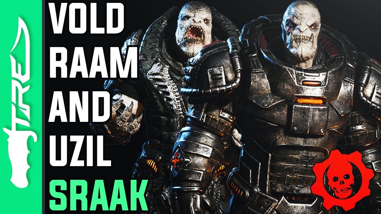 Gears of War 4 - Vold RAAM and Uzil Sraak Multiplayer Characters (Gears ...