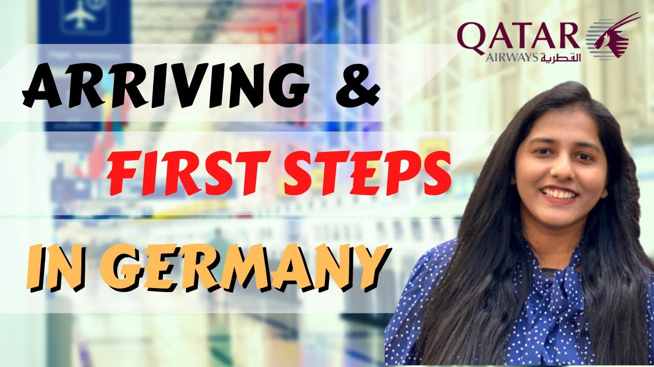 Flying to Germany and First Steps | From Frankfurt Airport to Aachen ...