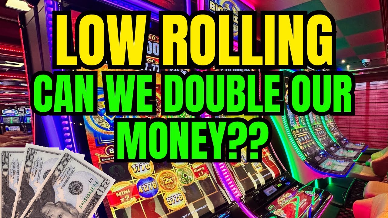 $$ LOW ROLLER SLOT CHALLENGE | CAN WE DOUBLE OUR MONEY?? $$ - YouTube