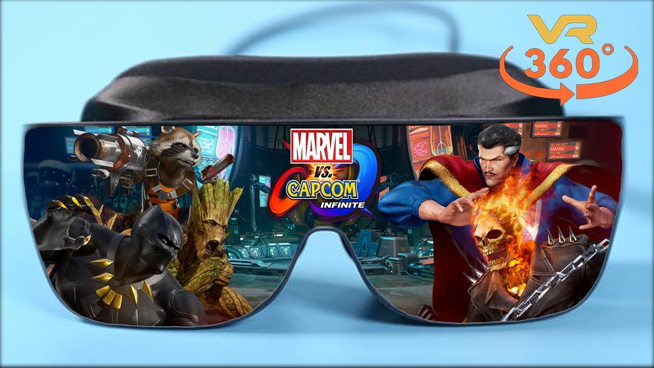 Marvel vs. Capcom: Infinite VR 360° 4K Rocket & Black Panther vs ...