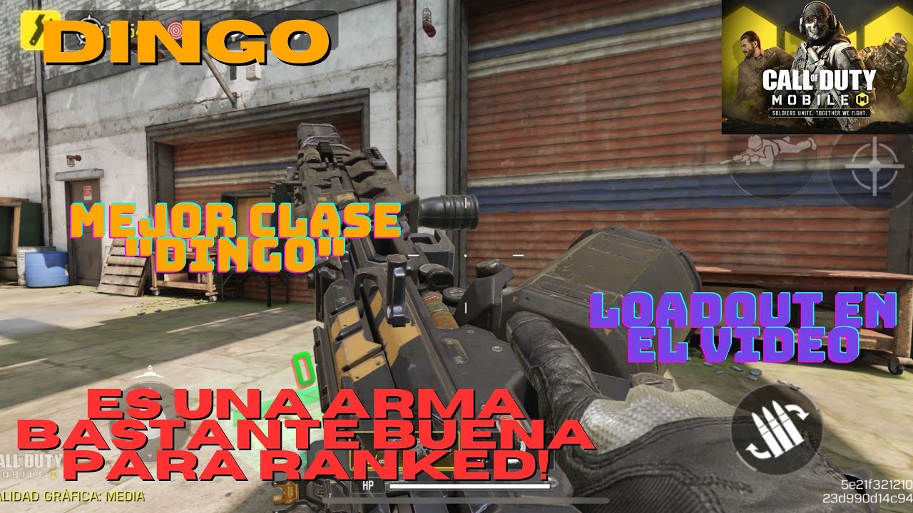 Mejor Clase DINGO en COD MOBILE! Destruye después del Buff de esta ...