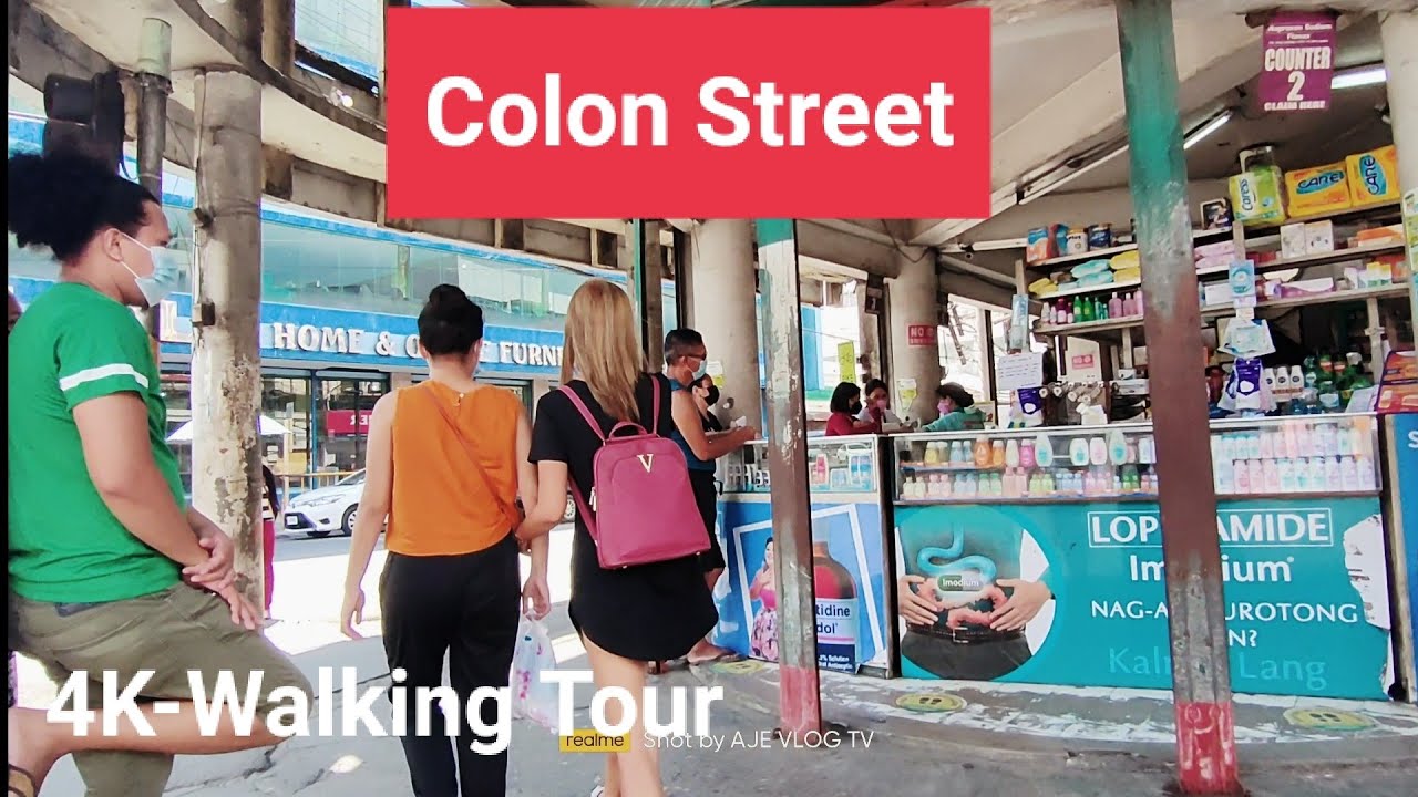 Colon Street, Cebu City Philippines I Virtual Walk - YouTube