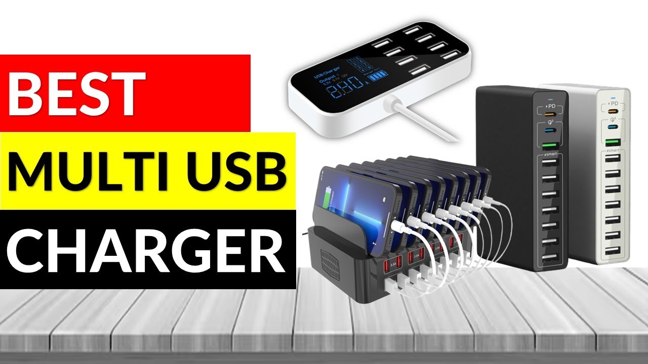 TOP 10 Best Multi USB Charger in 2024 - YouTube