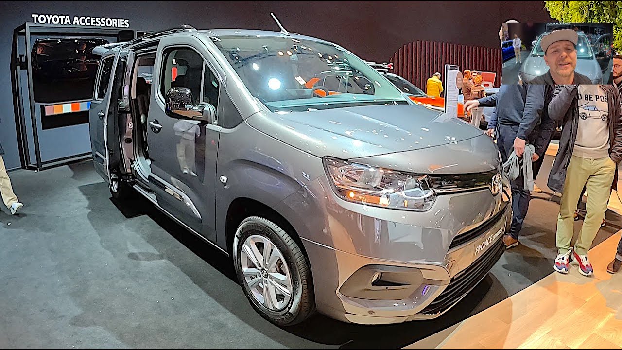Toyota Pro Ace City Verso family Van Proace Minivan car all new model ...