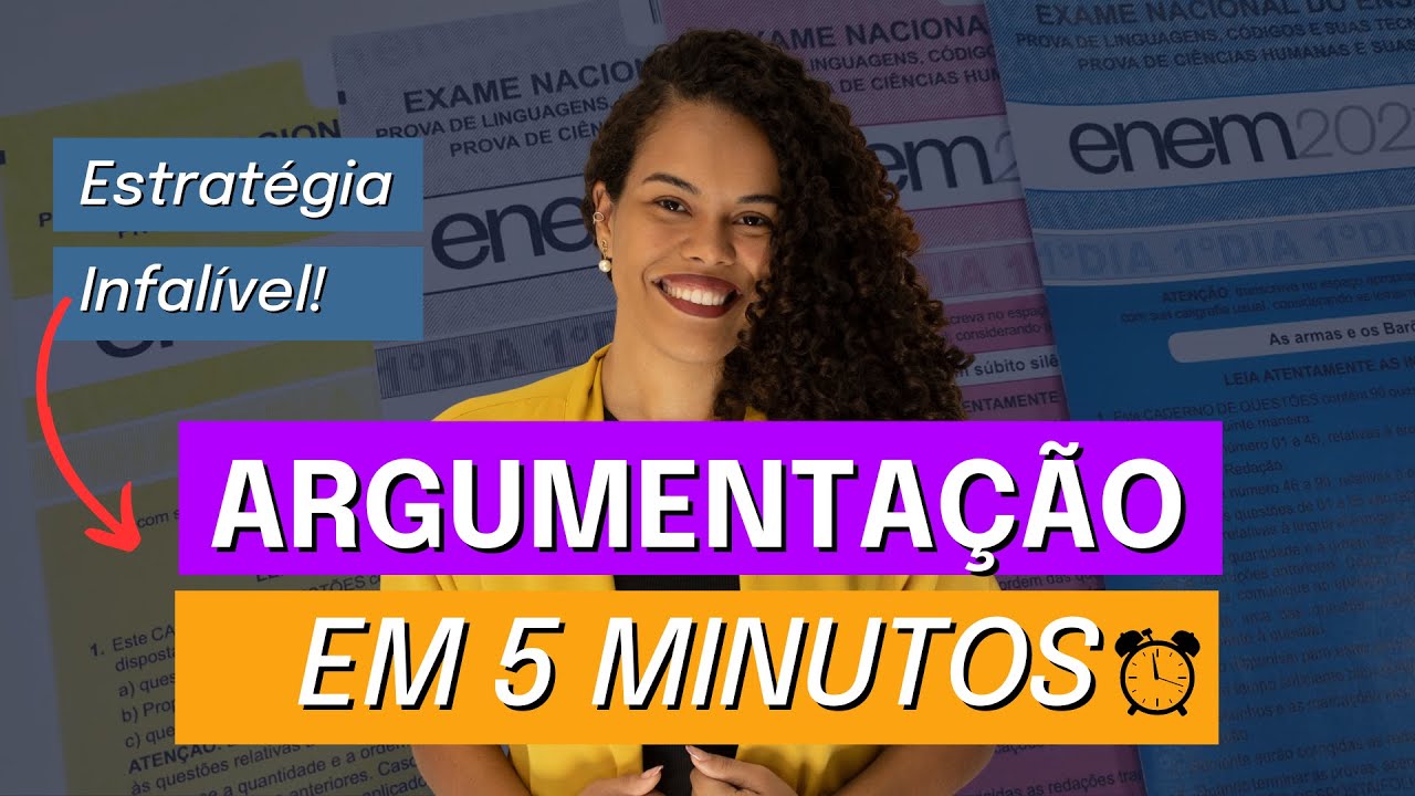COMO ARGUMENTAR PERFEITAMENTE NA REDAÇÃO ENEM 2023 - YouTube