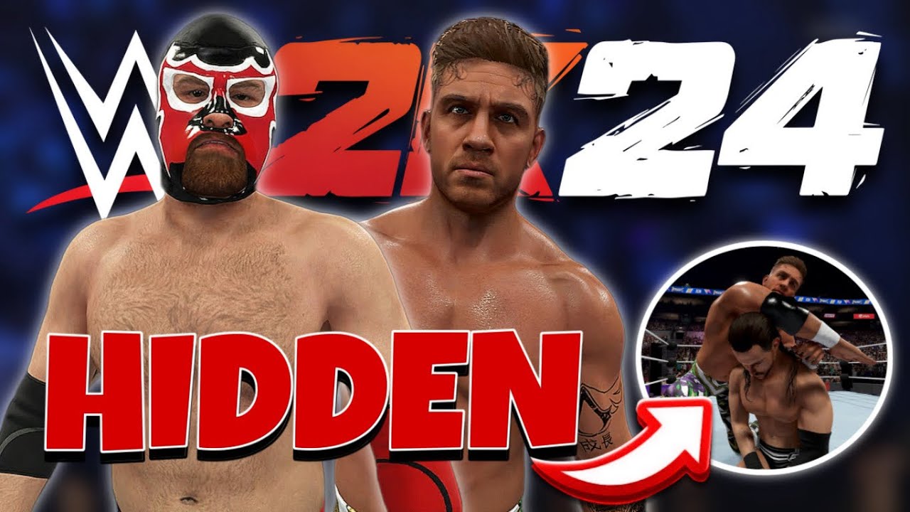 WWE 2K24 NEW Hidden Content + AMAZING Models! (HIDDEN BLADE) - YouTube