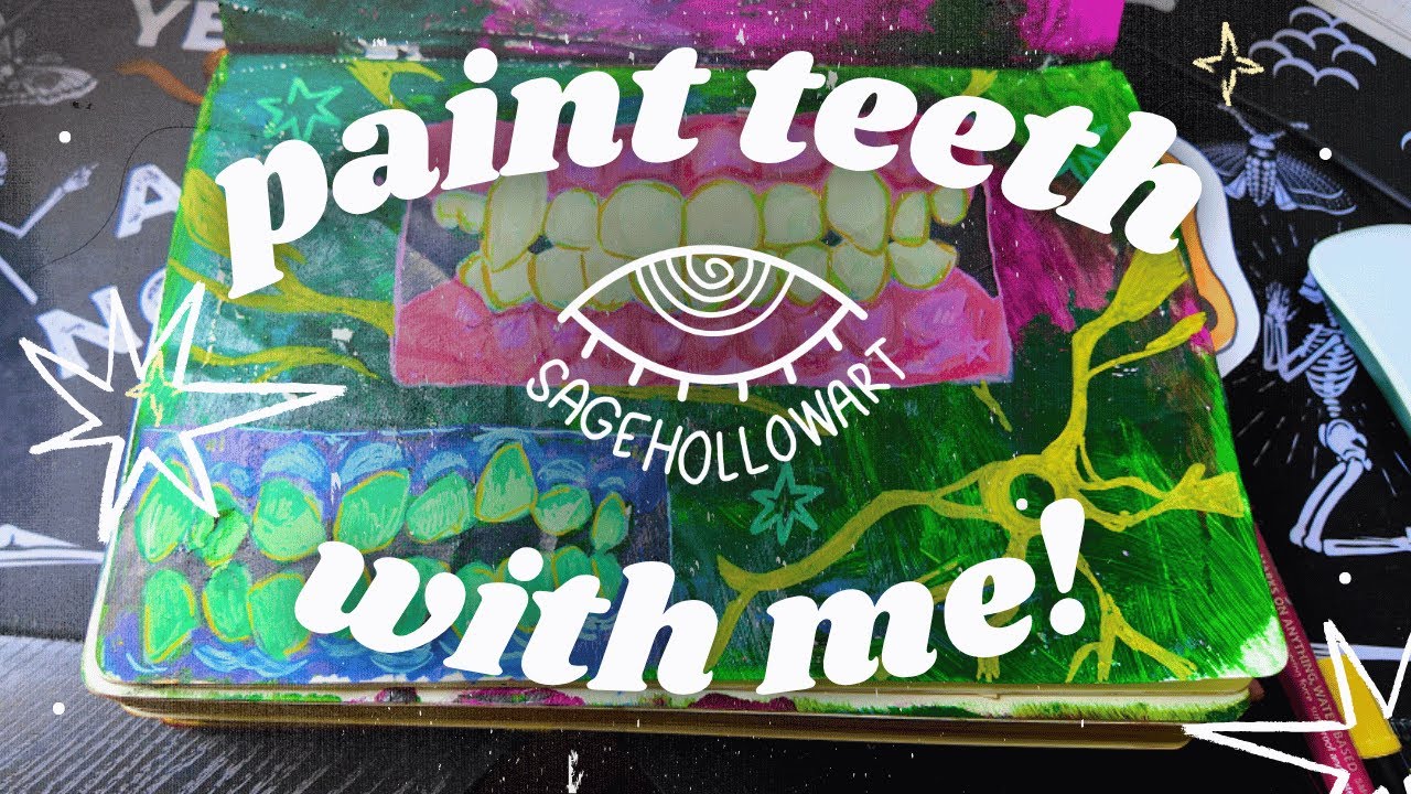Paint TEETH with me! ★ - YouTube
