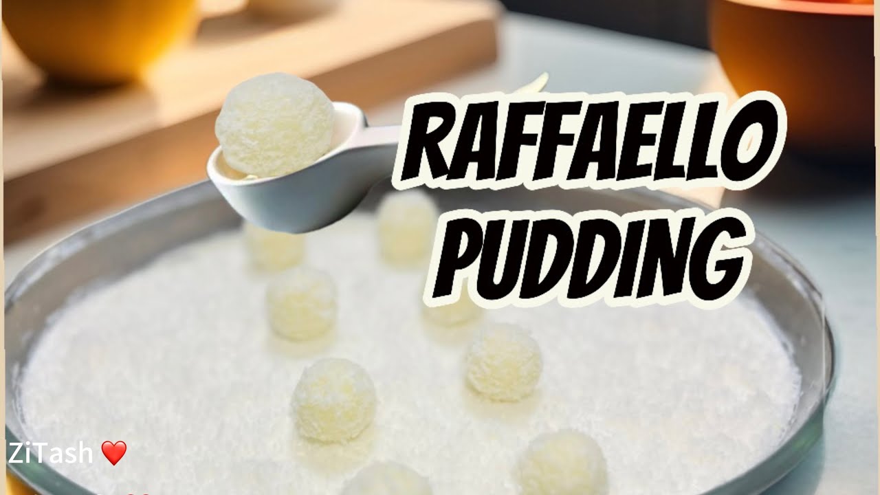 Raffaello Pudding || കൊതിയൂറും റാഫെല്ലോ പുഡ്ഡിംഗ് | Pudding Recipe # ...