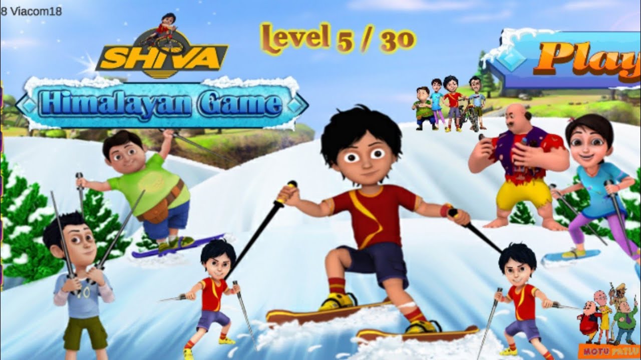Shiva Himalayan Game 🤯 | shiva cartoon | #shiva - YouTube