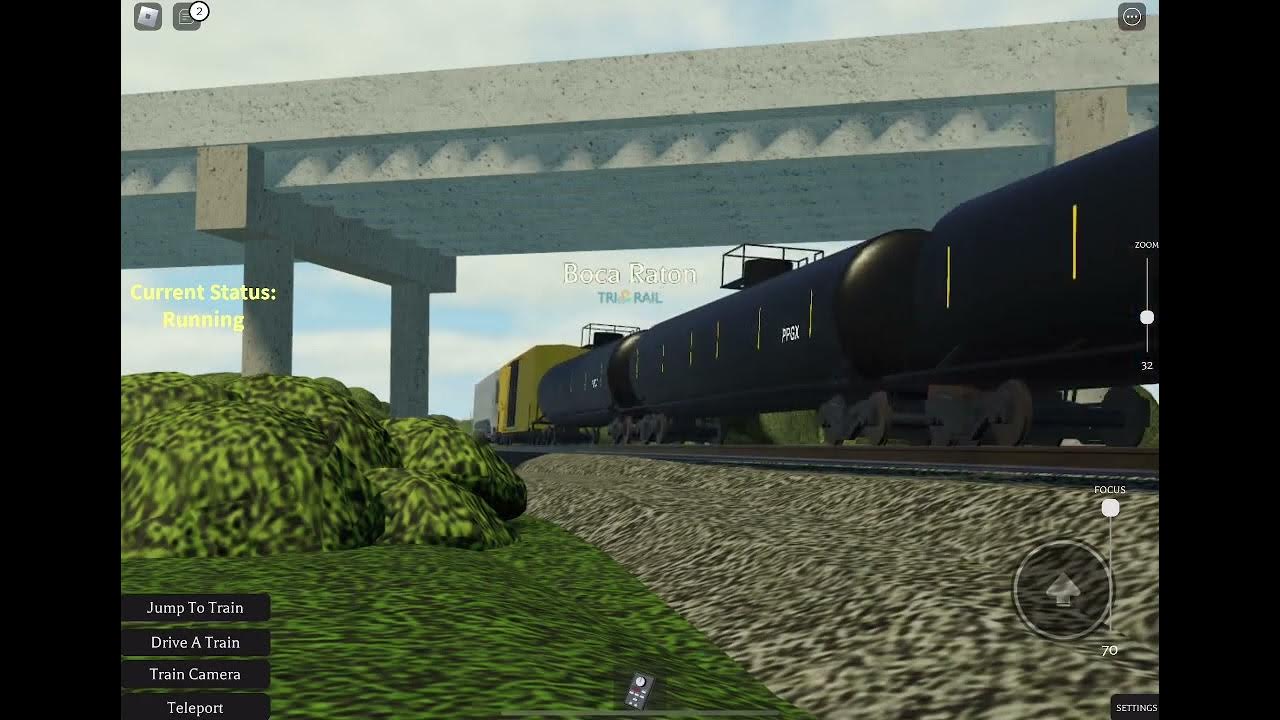 Railfanning in Ro-scale Roblox - YouTube