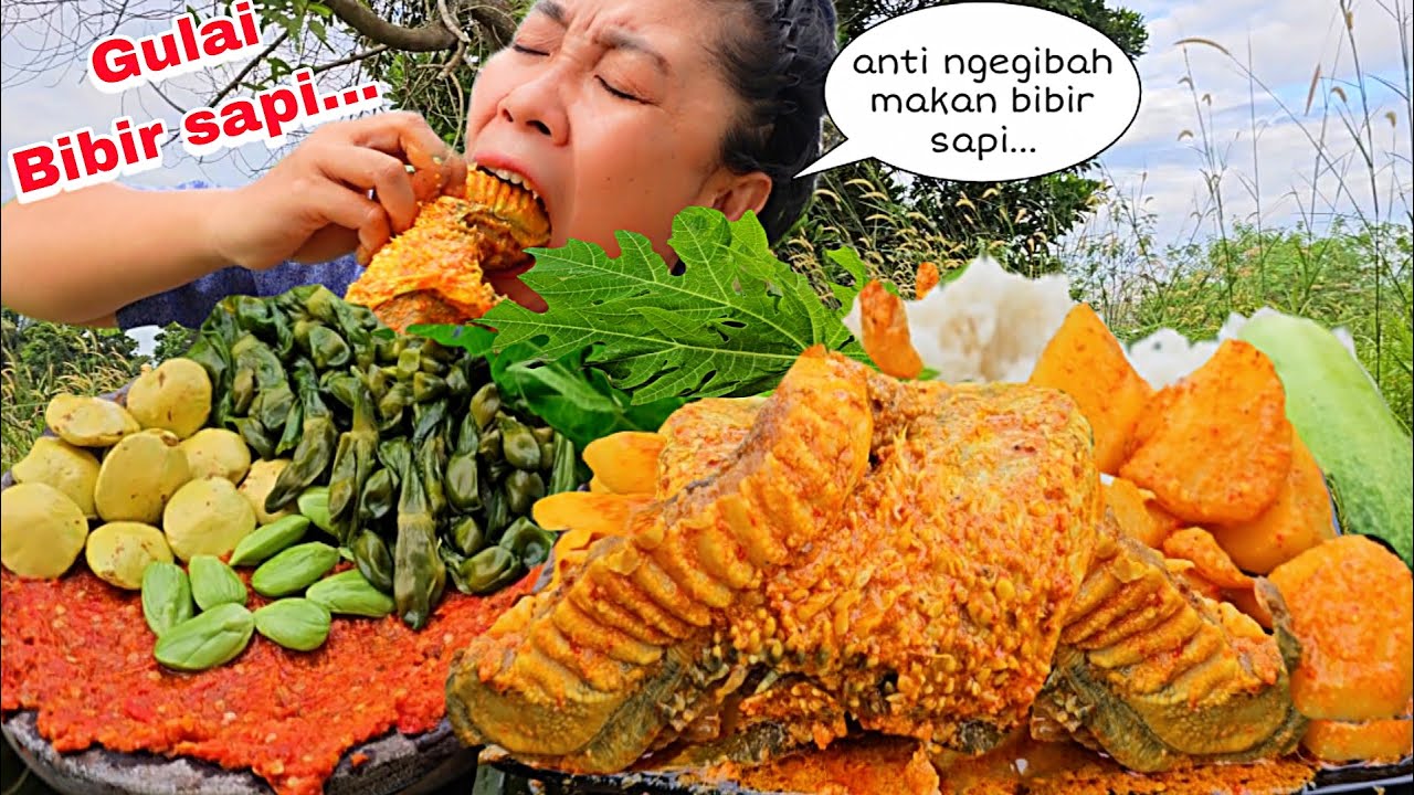 WAJIB COBA ANTI NGEGIBAH MAKAN GULAI BIBIR SAPI 🤣🤤 - YouTube