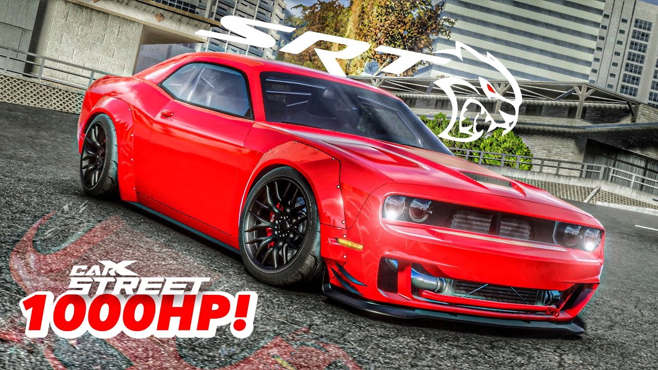 SCARY 1000hp Demon Hellcat Redeye Wide Body - CARX STREET - YouTube