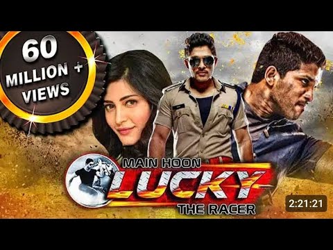 Main Hoon Lucky The Racer (Race Gurram) Hindi Dubbed Full Movie | Allu Arjun | 180P FULL MOVIE 