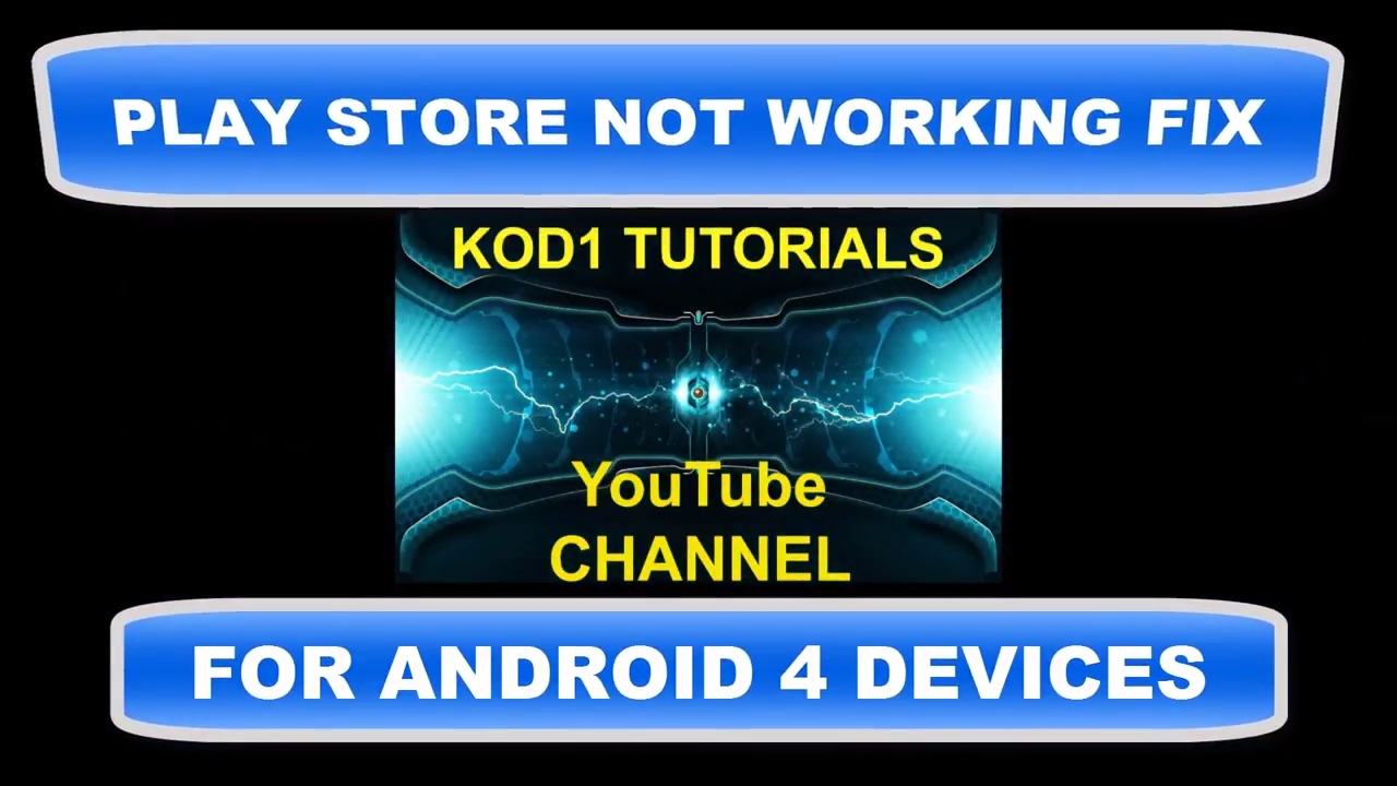 PLAY STORE NOT WORKING FIX FOR ANDROID 4 DEVICES (JD). - YouTube