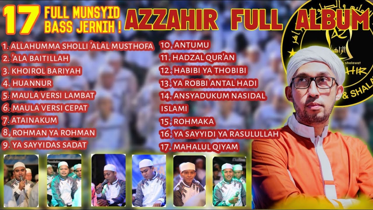 AZ ZAHIR SHOLAWAT FULL ALBUM - YouTube