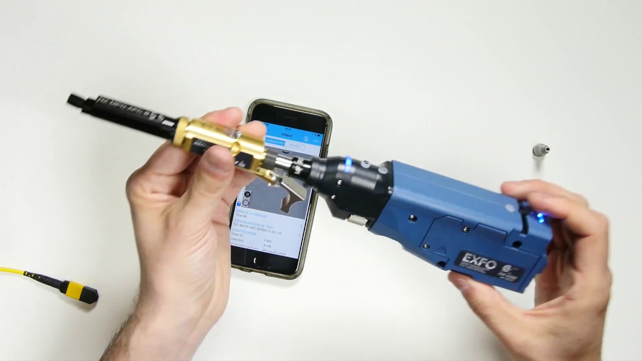 How to inspect multifiber push-on connector (MPO) | FIP-435B (*Video in ...
