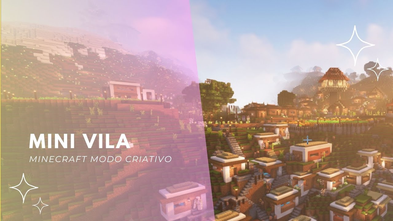 Mini Vila - Minecraft Modo Criativo - YouTube