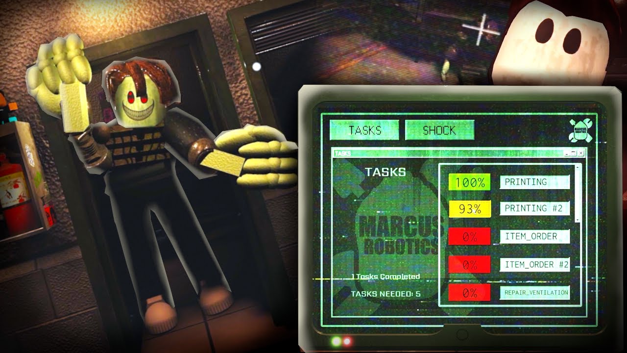 This Roblox FNAF Game is Intense || Five Nights at Marcus: Remastered ...