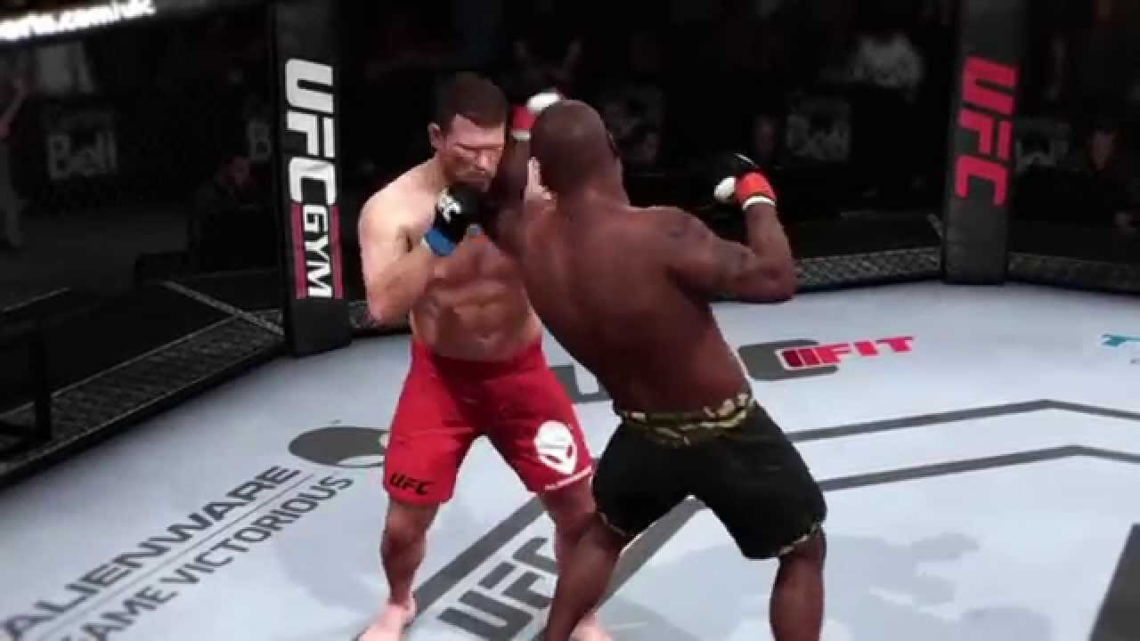 EA Sports UFC Ranked Fight - Rampage Jackson vs Michael Bisping - YouTube