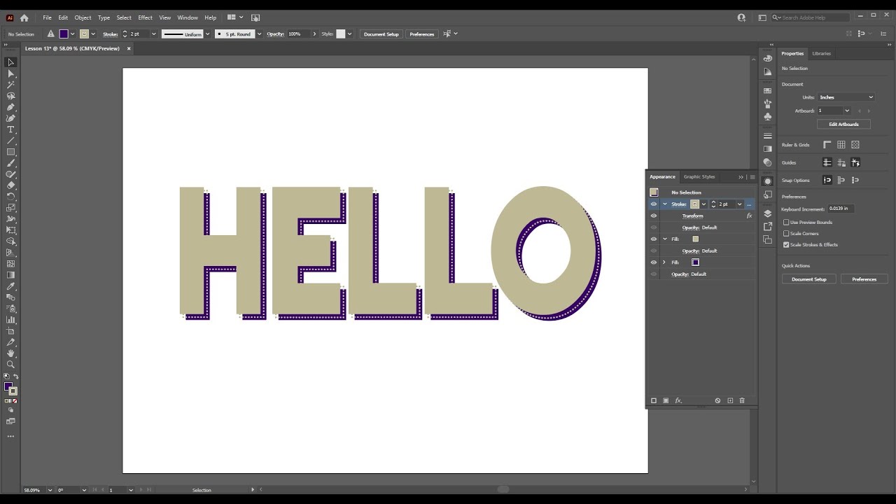 Lesson 13 Exploring Creative Uses of Effects and Graphic Styles - YouTube