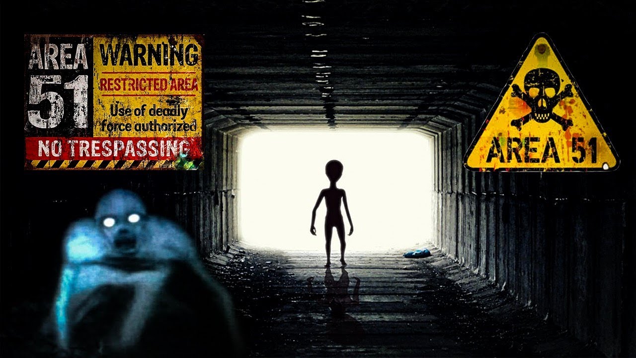(CREEPY) TOP SECRET TUNNEL INSIDE AREA 51 FOUND | WE HEARD A SCARY ...