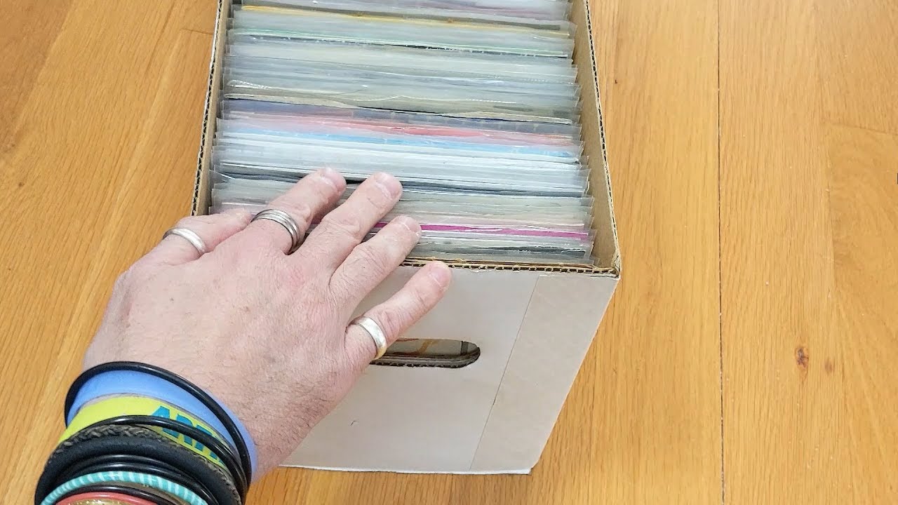 Perusing My 7" Vinyl Collection: Box 1 - YouTube