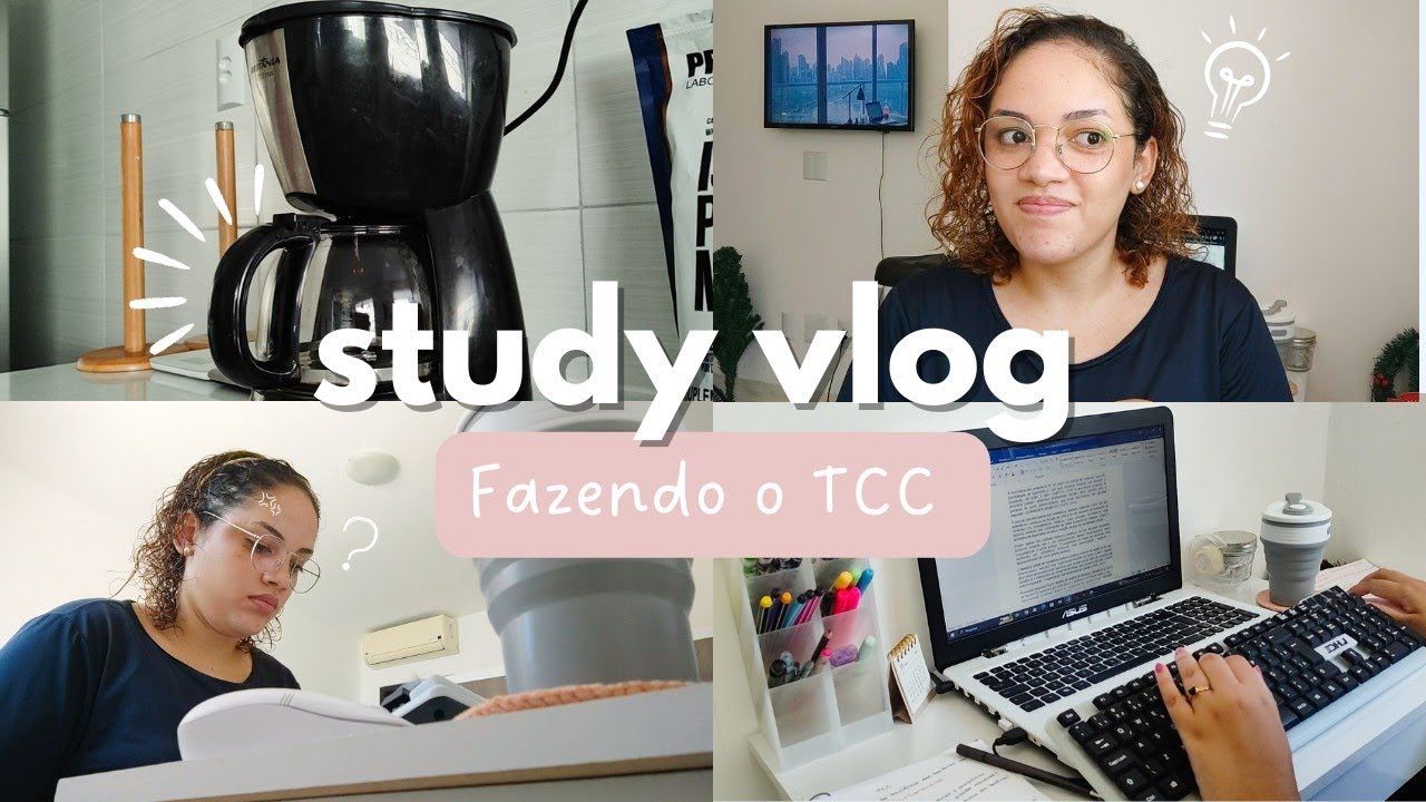 Study vlog: como fazer o TCC do zero 📑☕ - YouTube