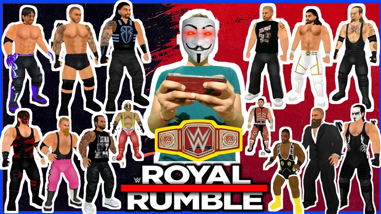 30 MEN ROYAL RUMBLE MATCH | WWE ROYAL RUMBLE MATCH | Sidekick Gaming ...