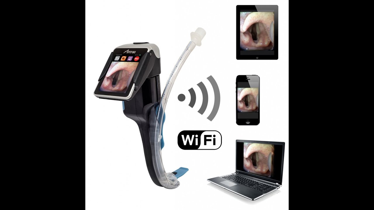 7 Видеоларингоскоп AIRTRAQ - YouTube