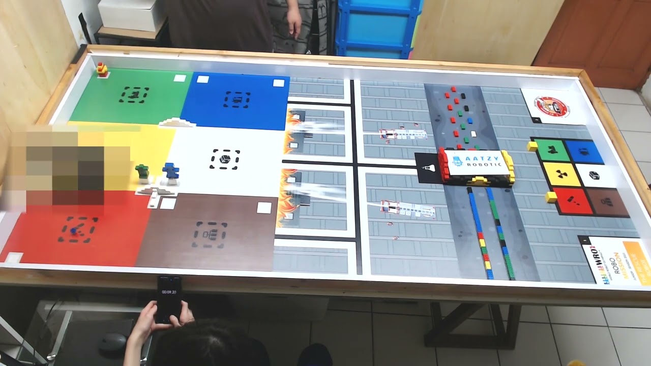 WRO 2022 Junior 29s Robomission Fastest, It is Possible !!! 155 points ...