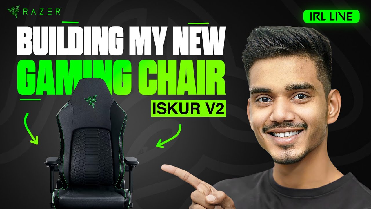 BUILDING MY NEW GAMING CHAIR | RAZER ISKUR V2 | Ft @razer | #razer # ...