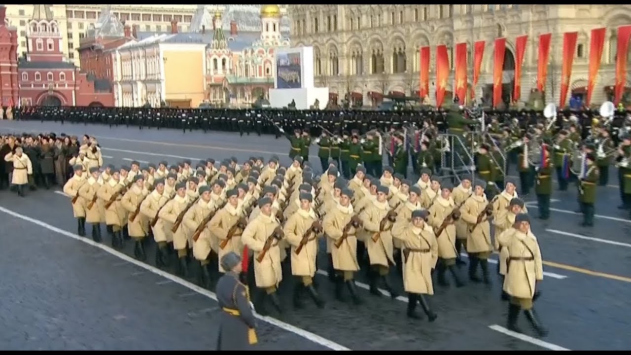 Russia Holds Parade in Commemoration of 1941 Parade - YouTube