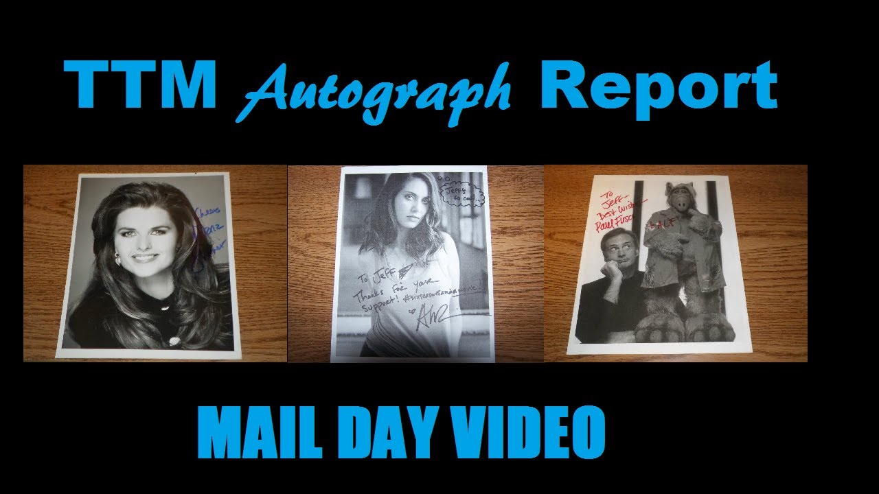 TTM Autograph Report For 1/7/2025 | A "Knight Rider" Success!!! - YouTube